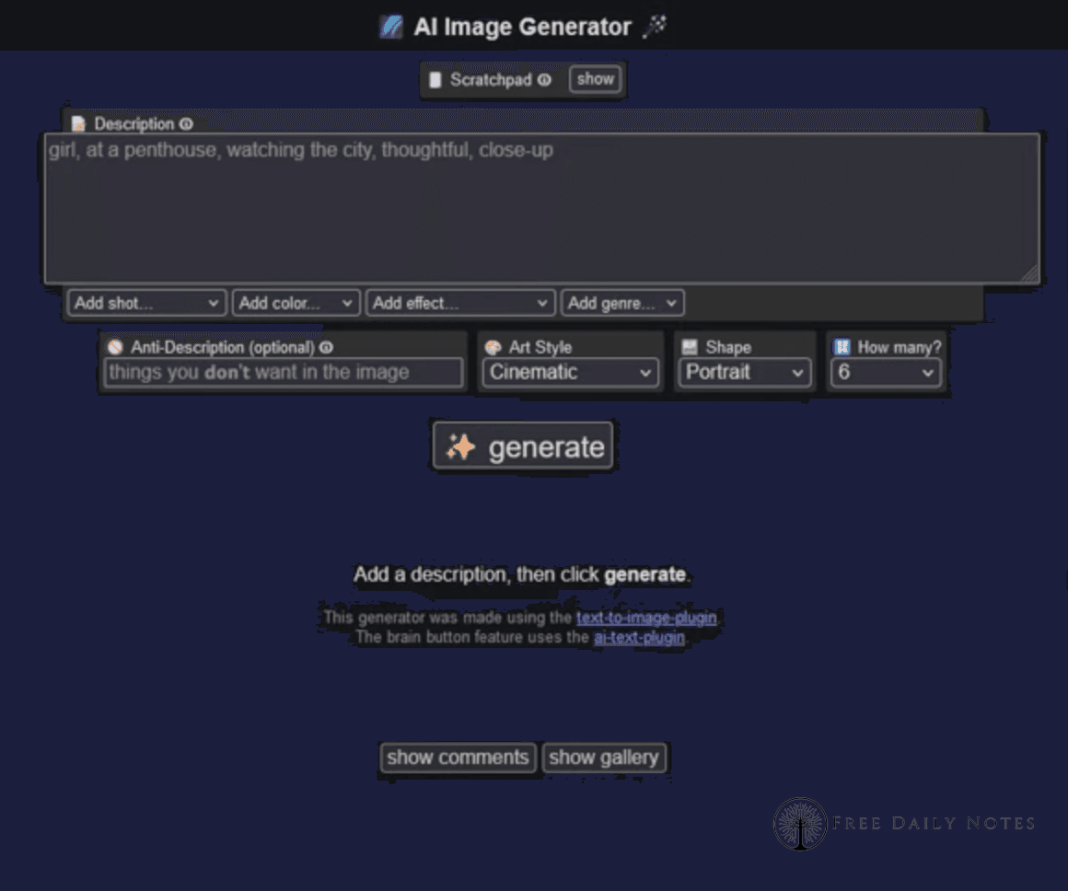 Perchance Story Generator | Create Random Stories Online